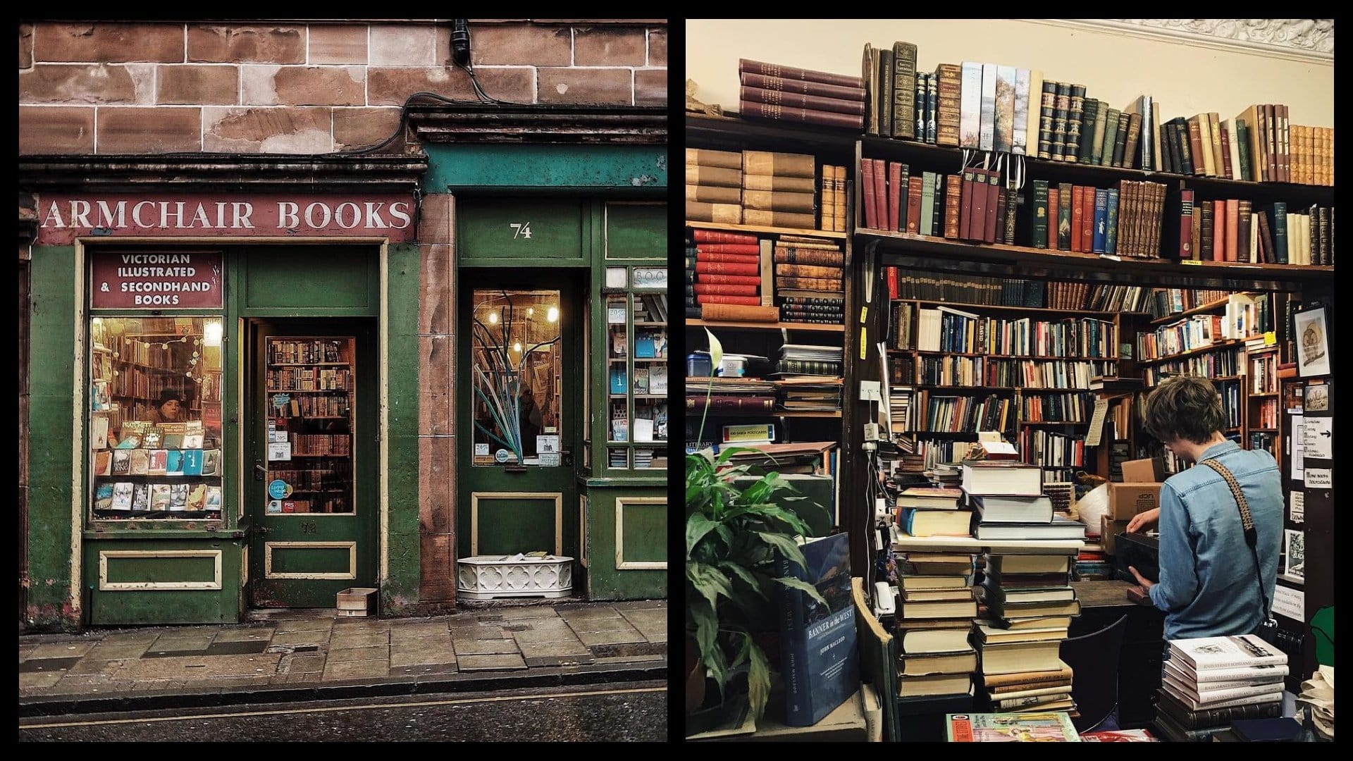 Top 10 best BOOKSHOPS in EDINBURGH