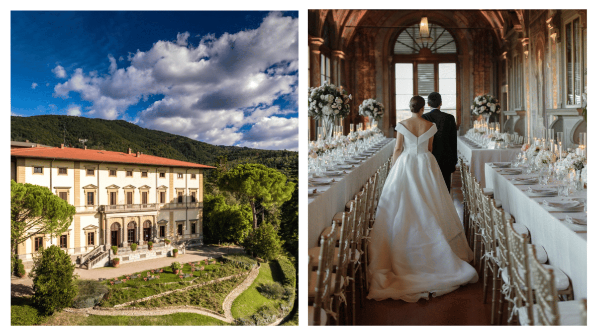 Top 5 most BEAUTIFUL wedding venues in FLORENCE