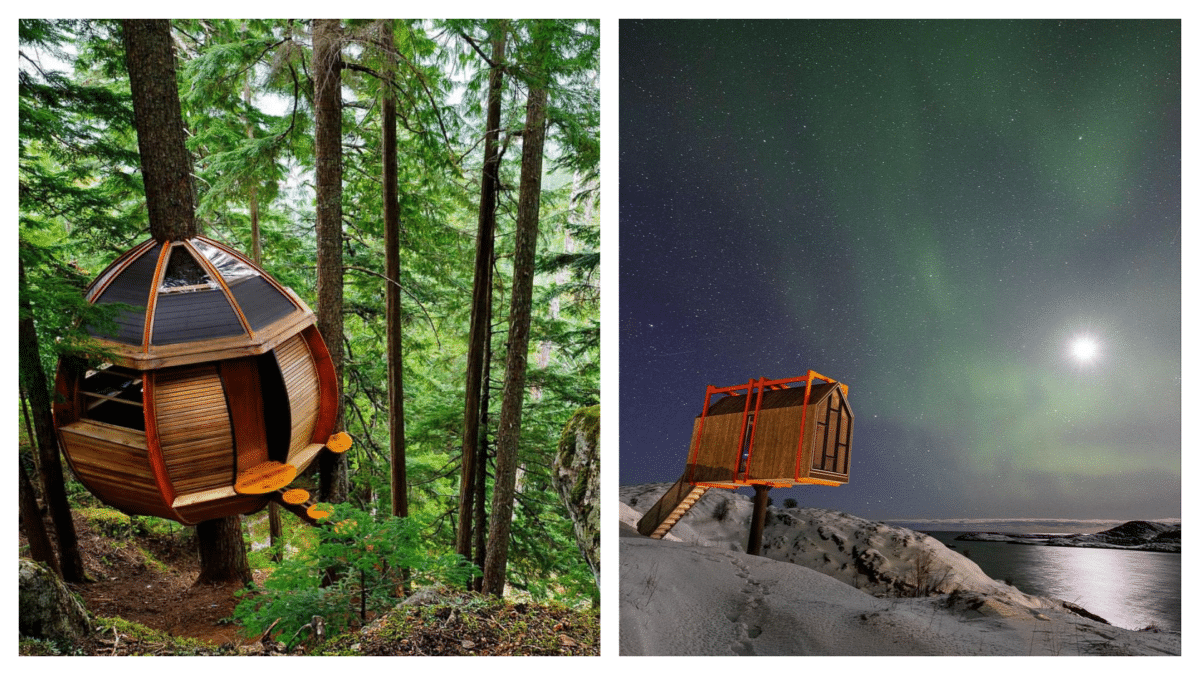 Top 10 HOUSES in the most UNUSUAL places