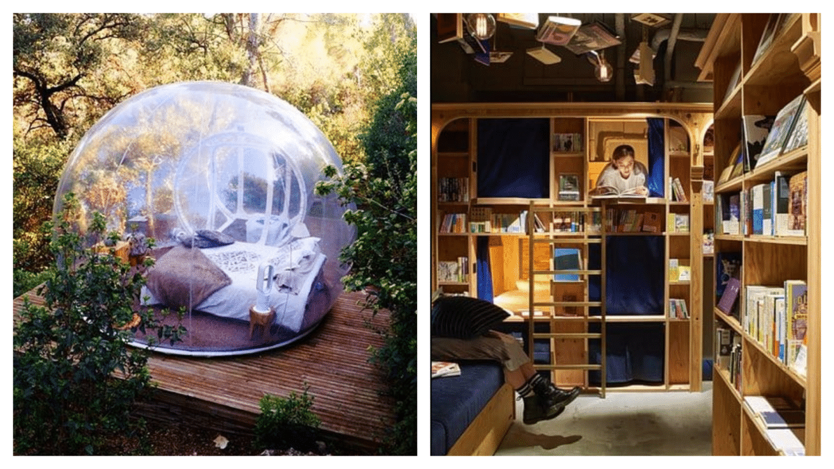 The 10 most UNIQUE HOTELS in the world